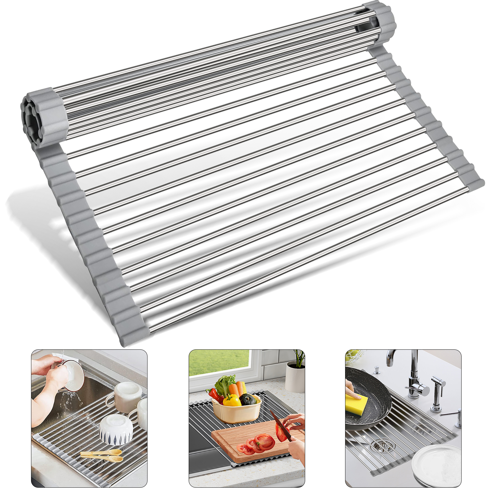 Roll-Up Drying Rack, Multiple Colors - Walmart.com
