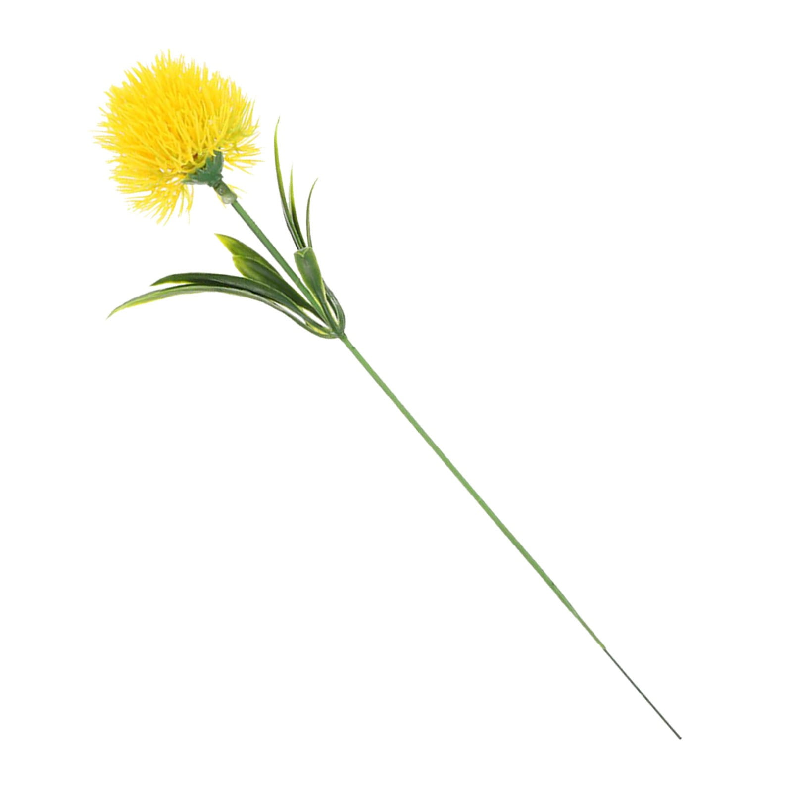 rollback Artificial Dandelion Flowers With Stems Yellow And Green ...