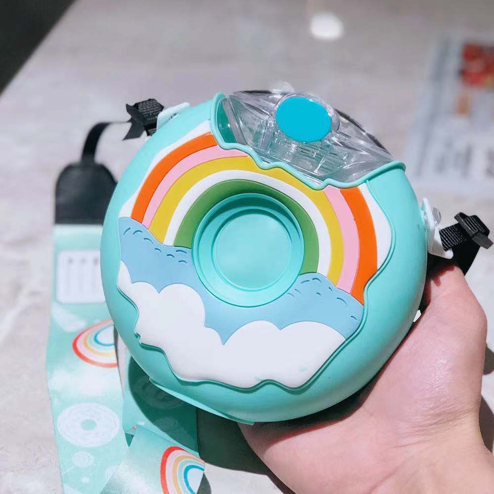 rollback Cute Water Bottle For Kids Unique Shape Water Cup Kawaii ...