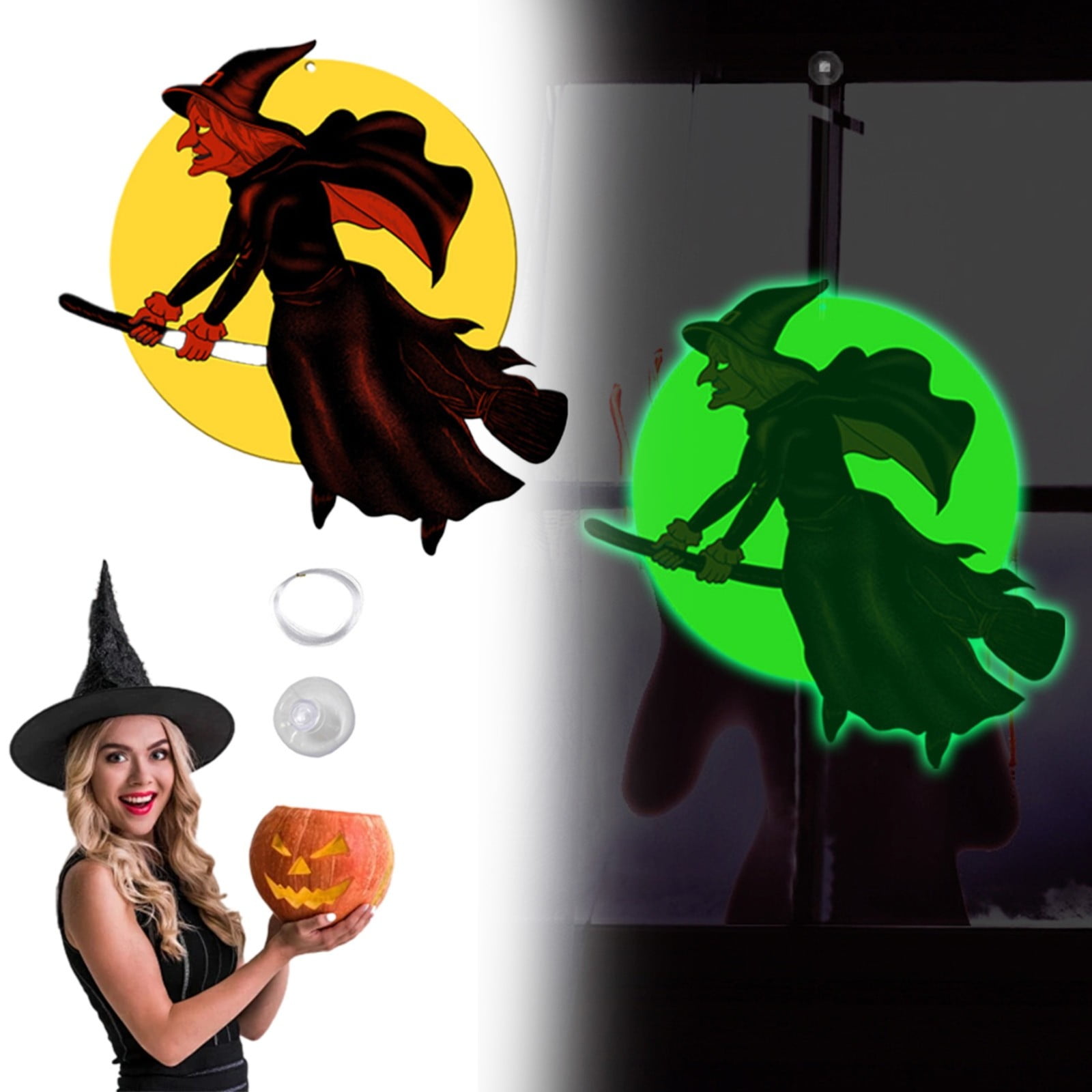 rollback Hanging Bats Halloween Decoration Outdoor Realistic 3D Scary ...