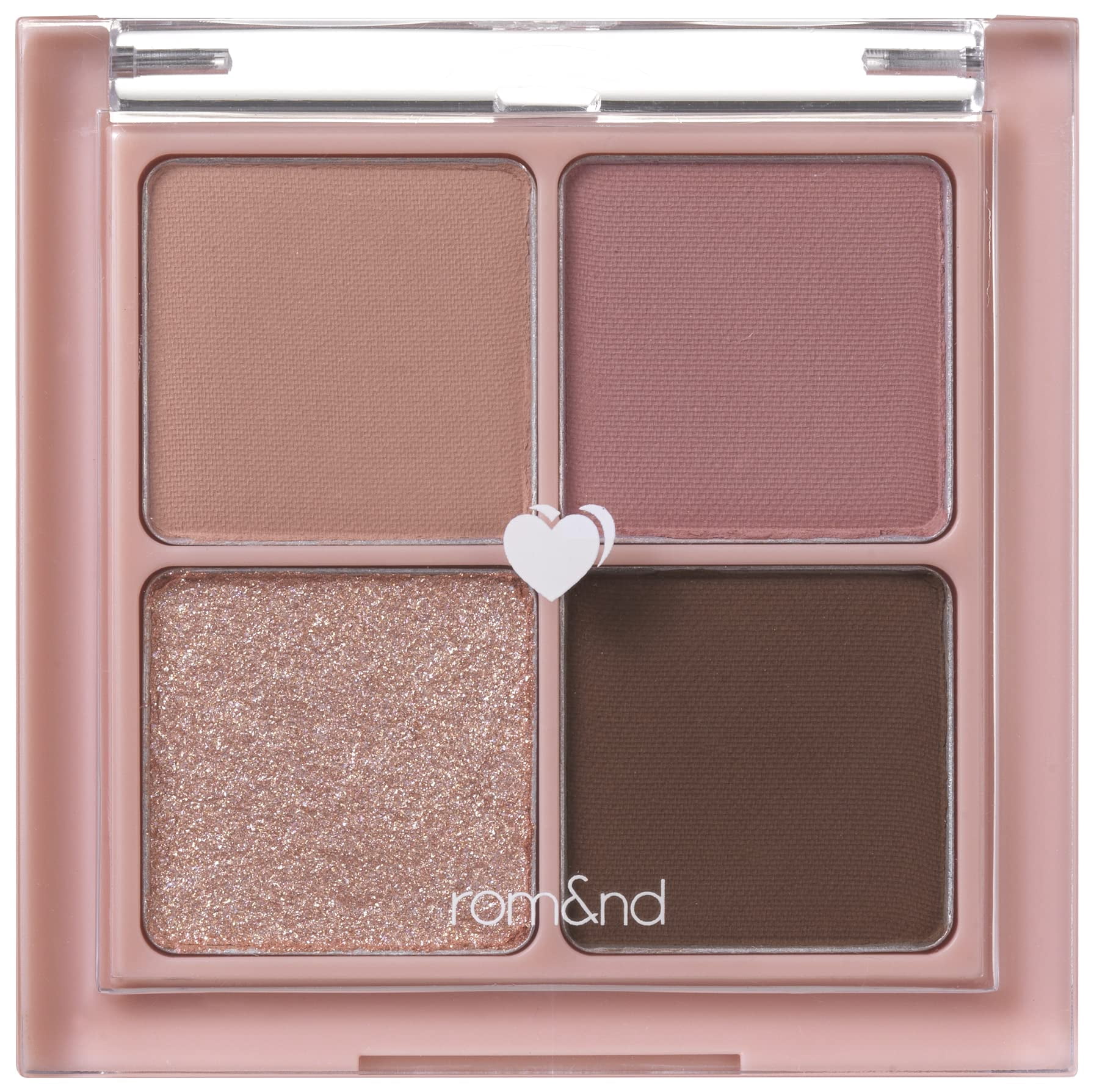 rom&nd Better than Eyes 4 Color Mini Palette, 02 Dry Rose, Eye Shadow ...