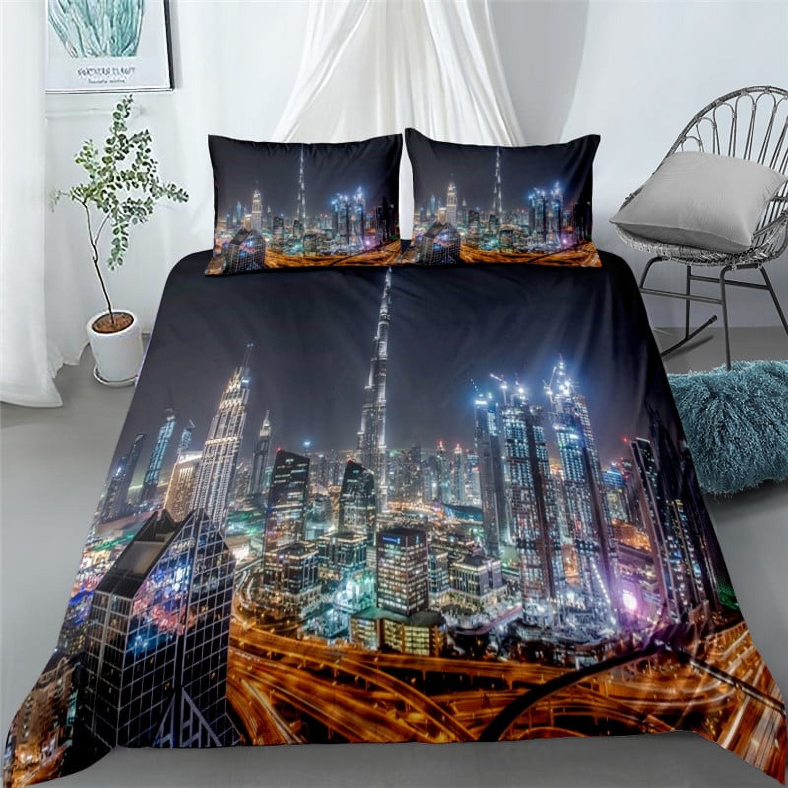 romantic hot balloon 3d bedding set king queen double full twin single ...