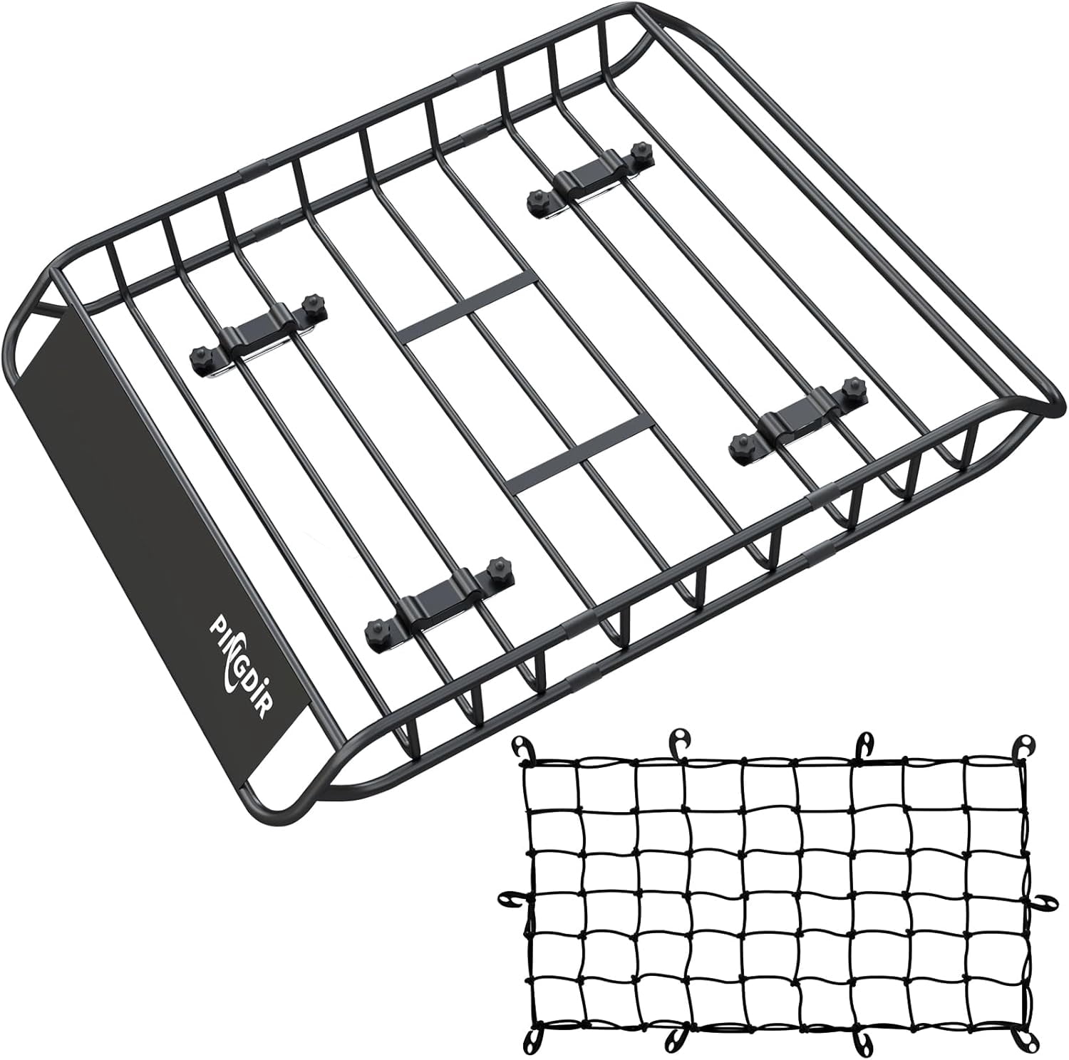 roof Rack Basket Rooftop Cargo Carrier 46"*36" ,Cargo Net with ...