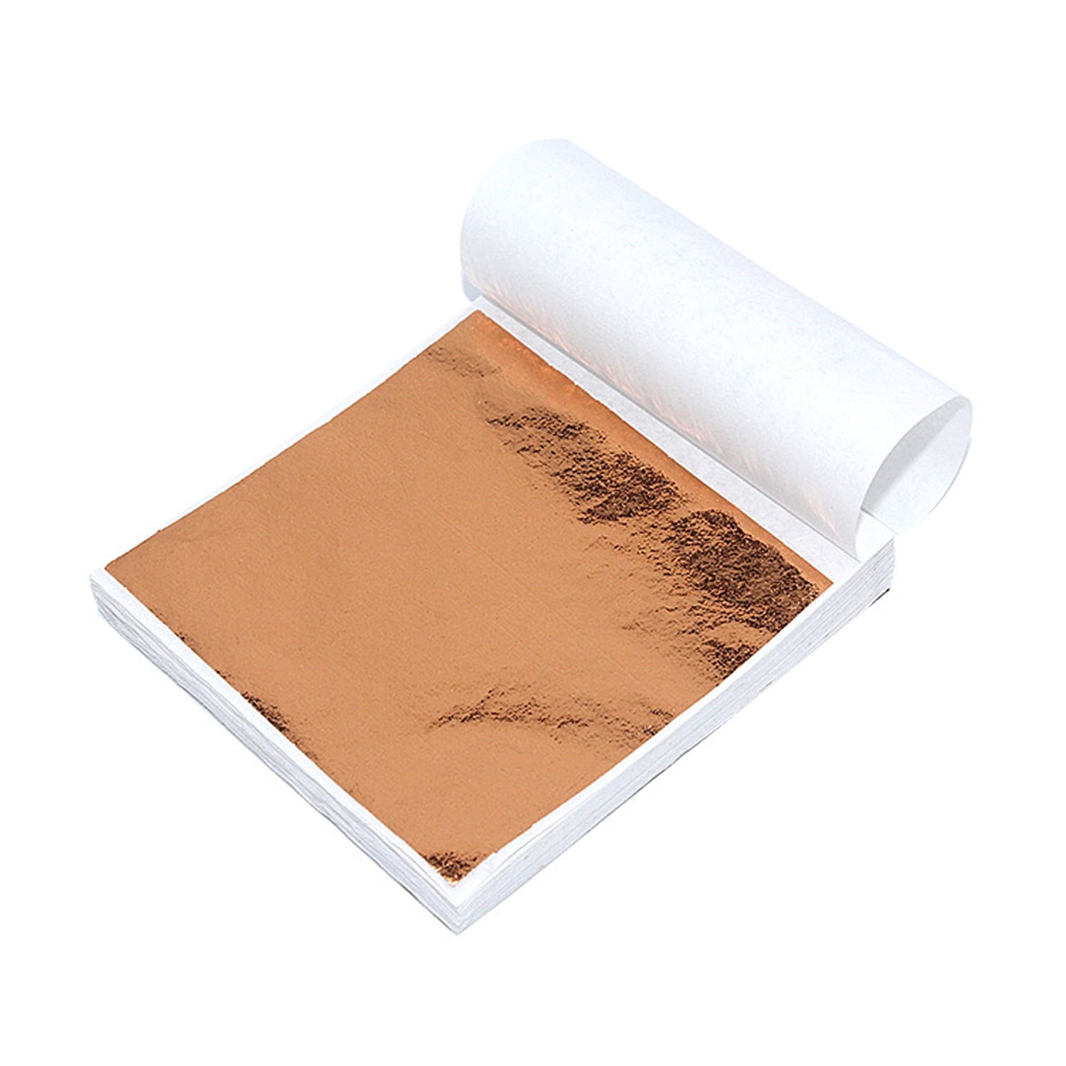 rose gold leaf sheets, 100 pc rose gold gilding foil for art nail ...