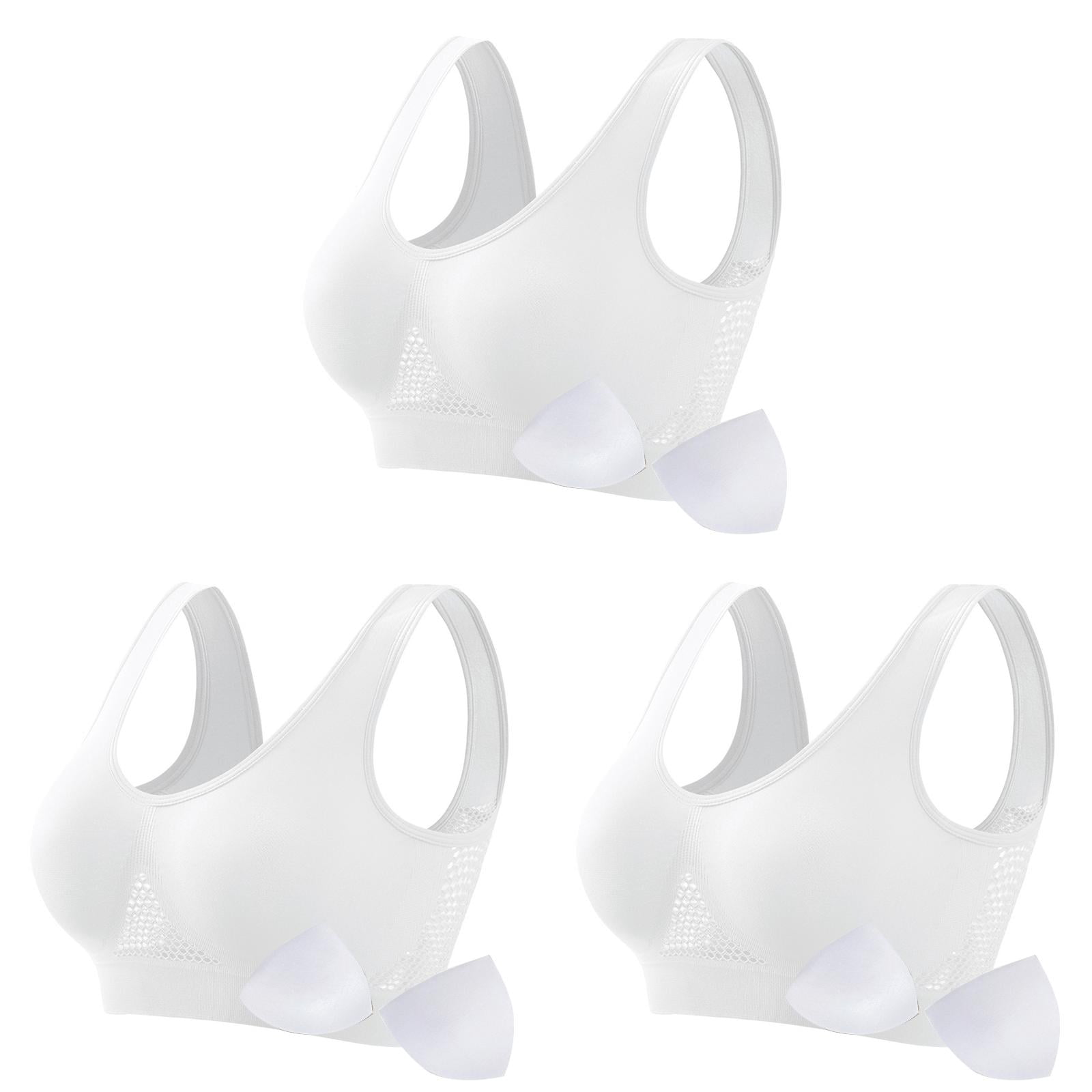 rts Bra Womens Sports Bra Pack Seamless Wirefree Breathable Yoga Womens ...