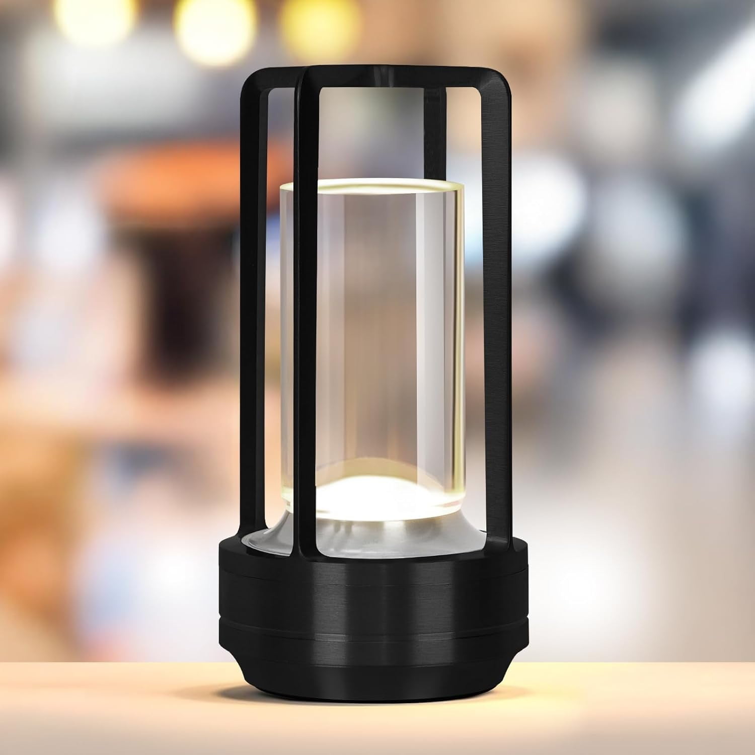 Hltser Rechargeable Cordless LED Table Lamps Touch Sensor Light 3 ...