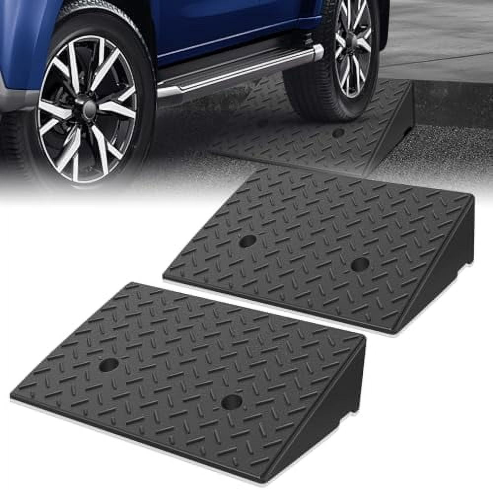 rubber curb ramp 5.5" rise height, sidewalk curb ramp for forklift ...