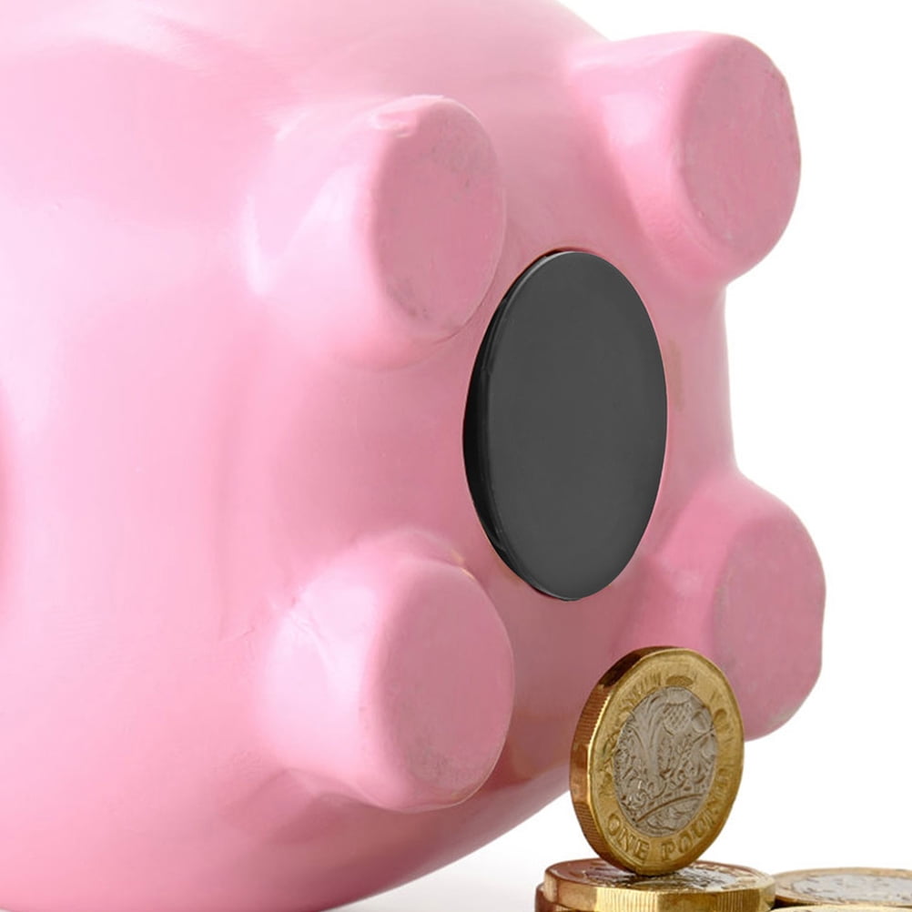 rubber stopper 10 Black Rubber Piggy Bank Stoppers - 38mm (1.97X1.97X0 ...