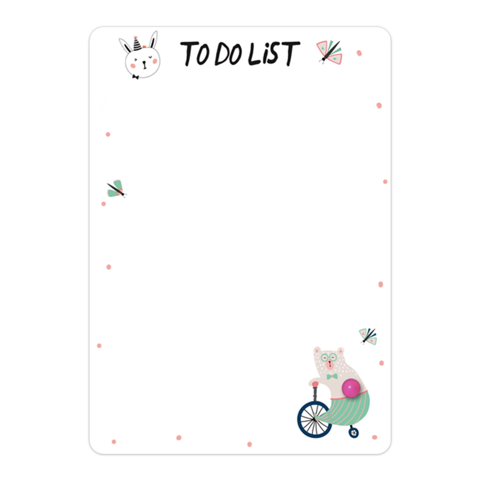 ruchs Rewritable Fridge Removable Message Board Scheduler - Walmart.com