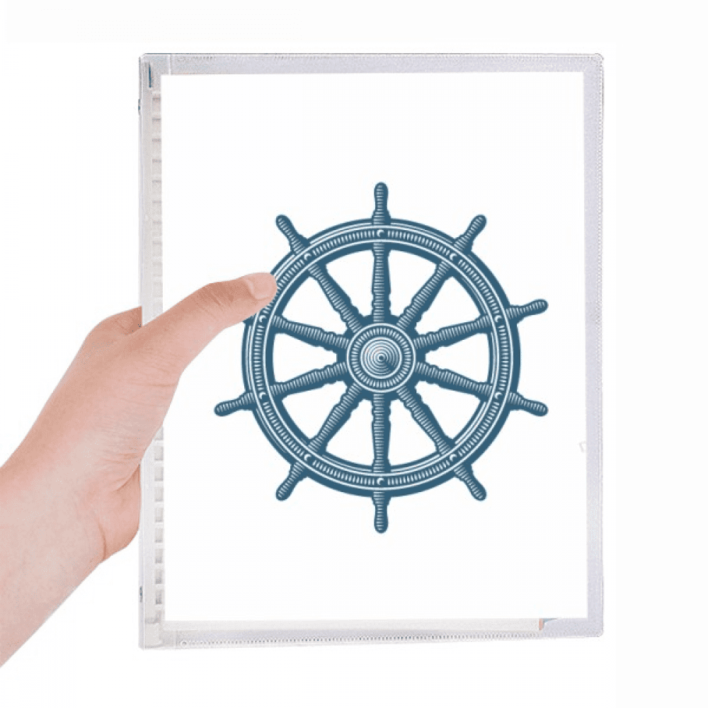 rudder exploration military ocean army notebook loose diary refillable ...