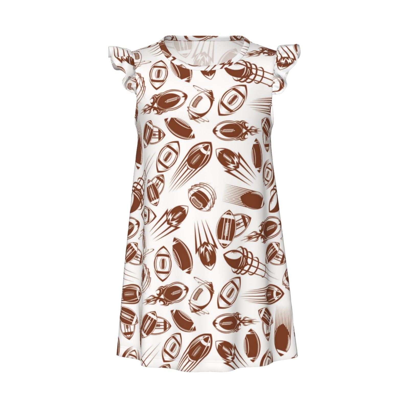 rugby style Girls Nightgowns, Pajamas for Girls, Soft Flutter Short ...