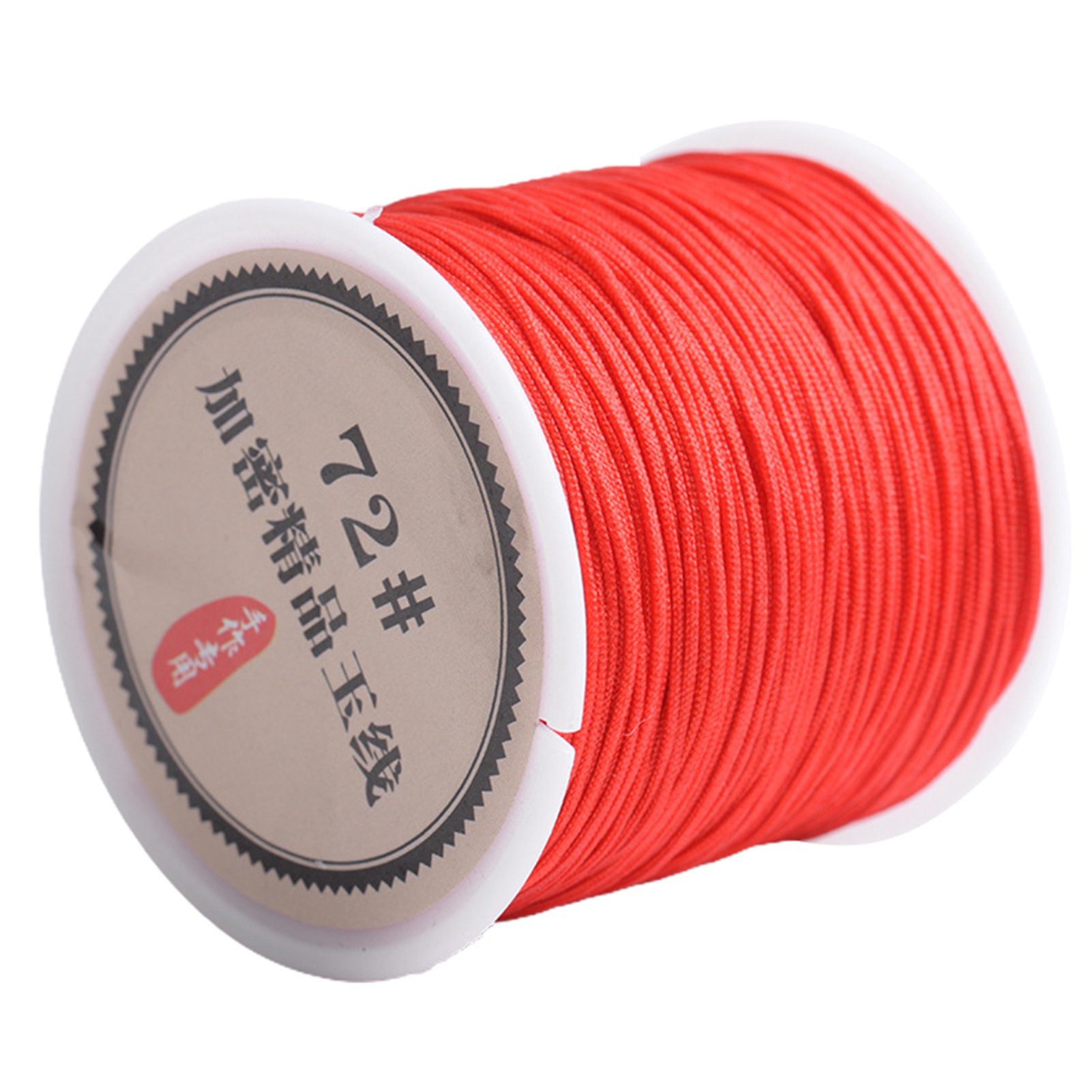 ruhuadgb Beading String Vibrant Color 1 Roll Chinese Knotting Waxed ...