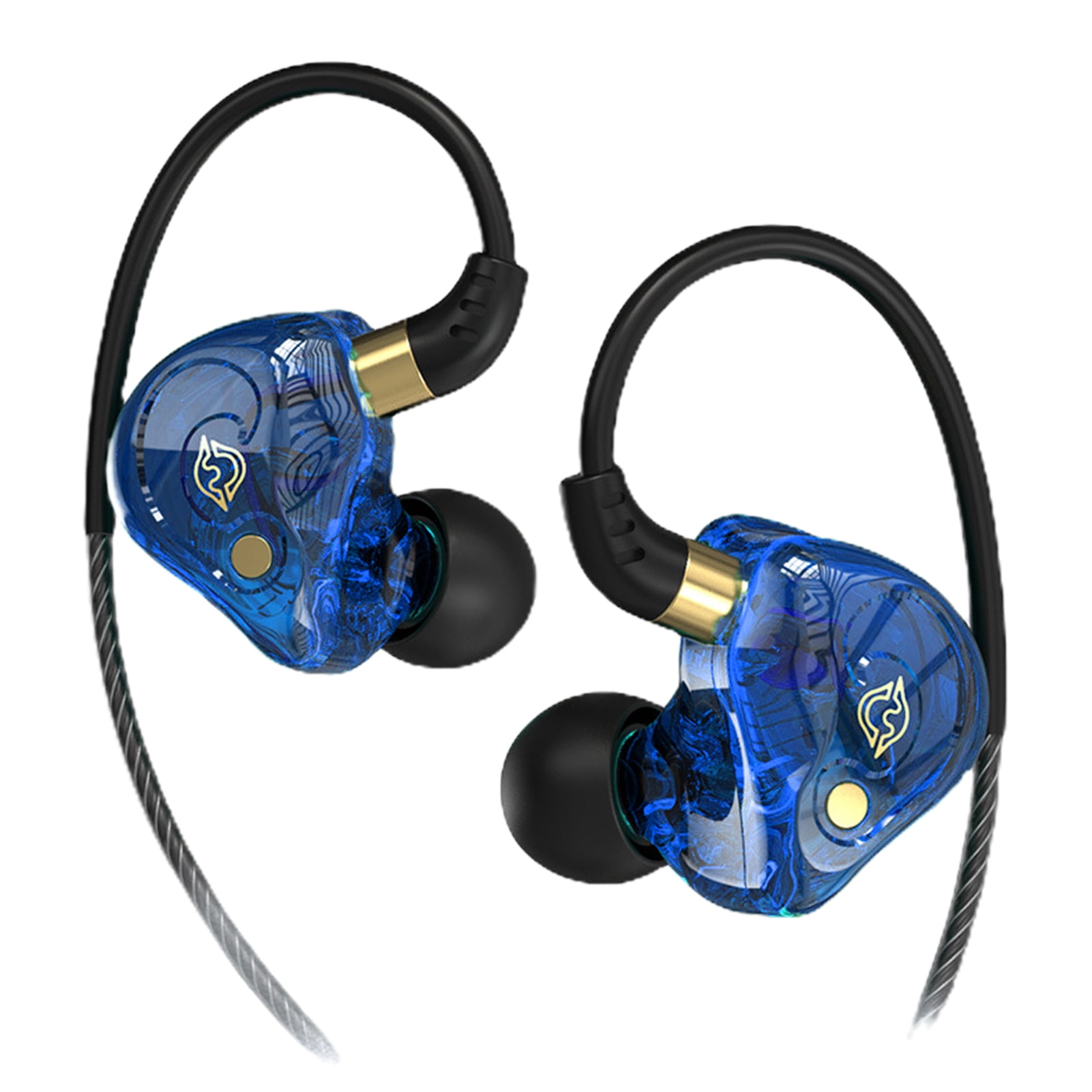 ruhuadgb Computer Gaming Headset 3.5mm Jack In-ear Wired Headphone with ...