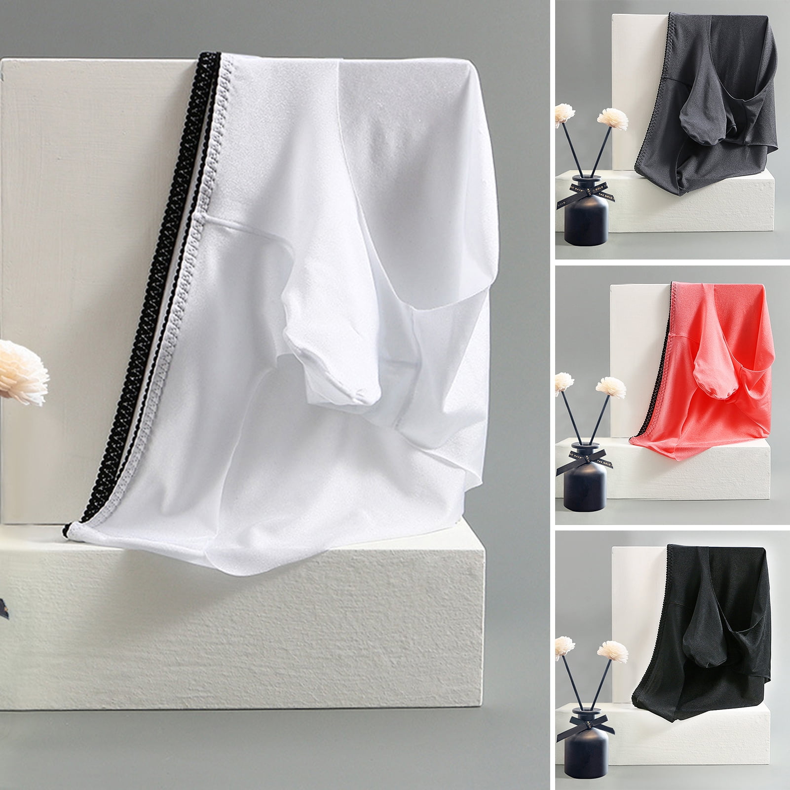 ruhuadgb Men Briefs Thin Bouncy Breathable Soft Quick-drying Protective ...