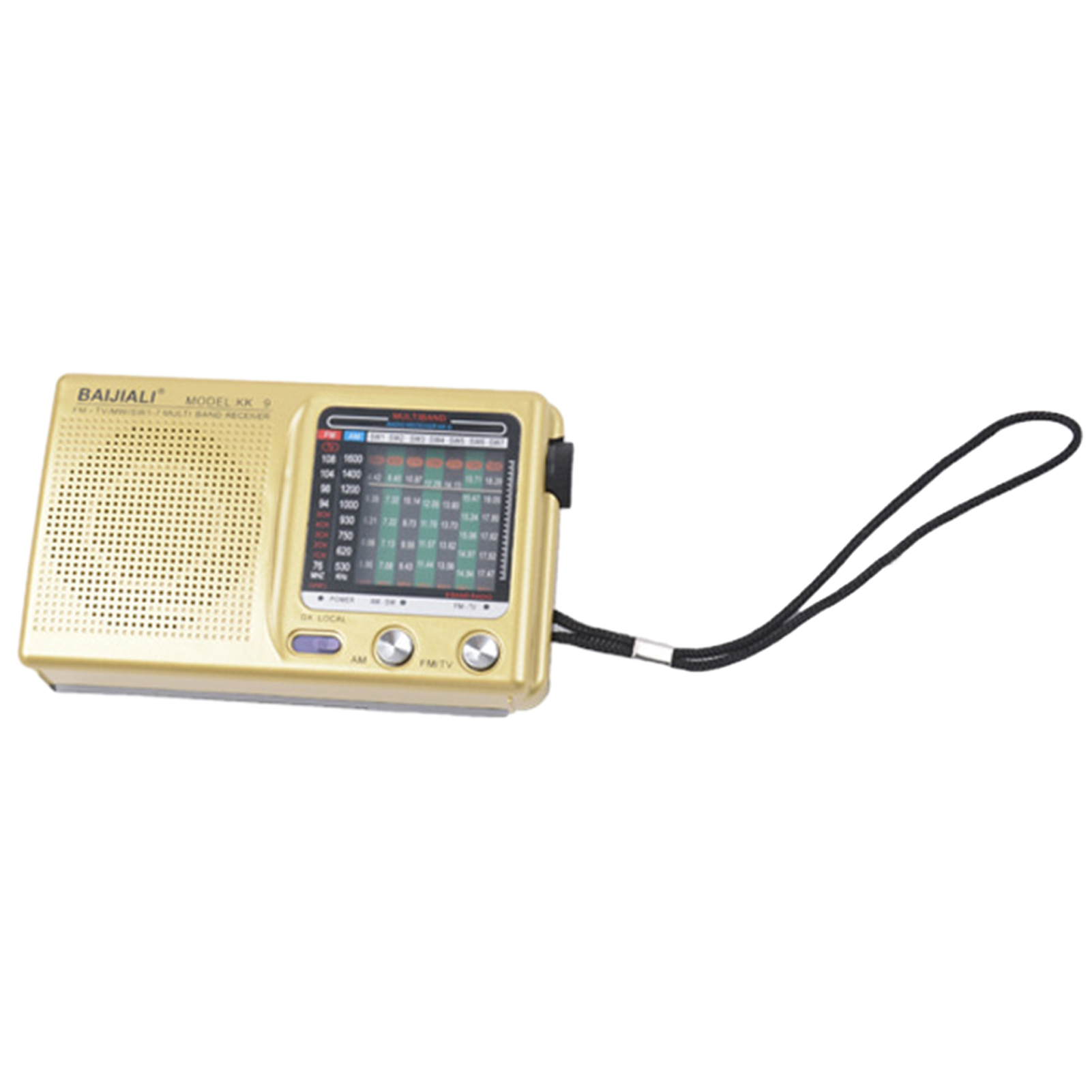 ruhuadgb Portable Radio AM FM Full Multiband HiFi Sound Low Distortion ...