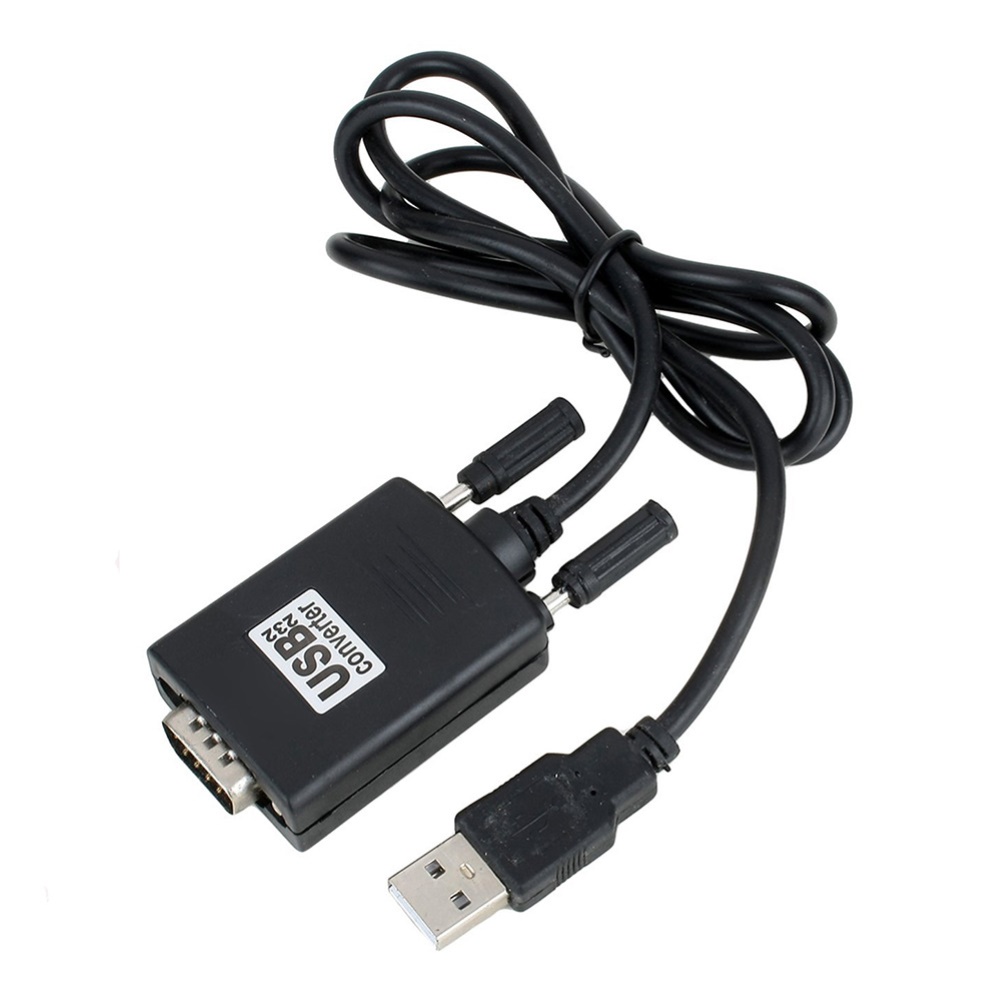 ruhuadgb USB to RS232 Serial 9 Pin COM Port DB9 Converter Cable Adapter ...