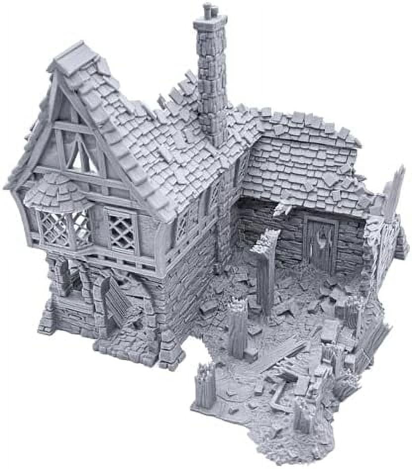 ruined winterdale tavern by printable scenery, 3d printed tabletop rpg ...