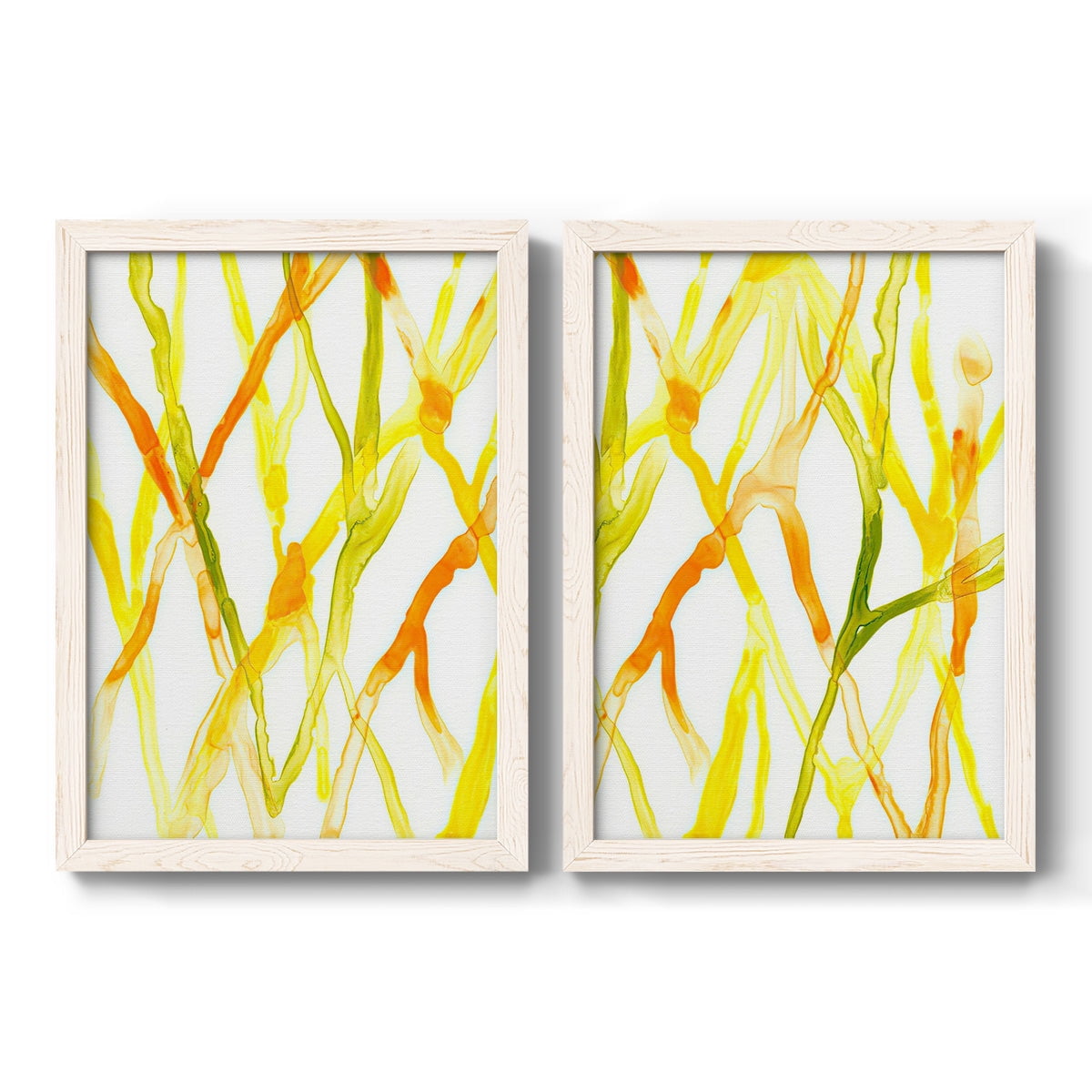 Runnel III - Premium Framed Canvas 2 Piece Set - Ready to Hang ...