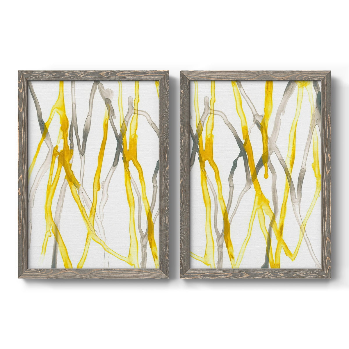 Runnel XIX - Premium Framed Canvas 2 Piece Set - Ready to Hang ...