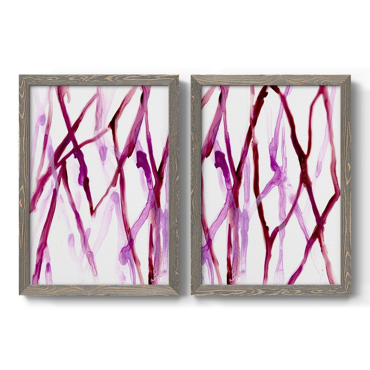 Runnel XV - Premium Framed Canvas 2 Piece Set - Ready to Hang - Walmart.com