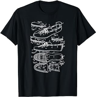 running shoe blueprint schematic running motivation T-Shirt - Walmart.com