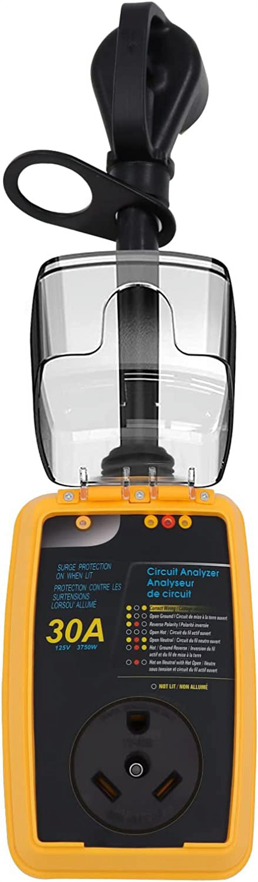 rv Surge Protector 30 Amp Smart RV Surge Protector with Waterproof ...