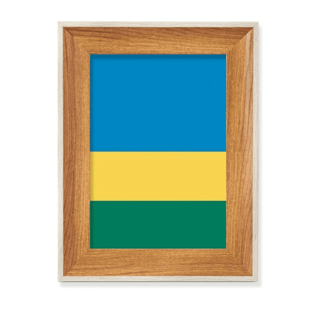 rwanda national flag afcountry desktop wooden photo frame display ...
