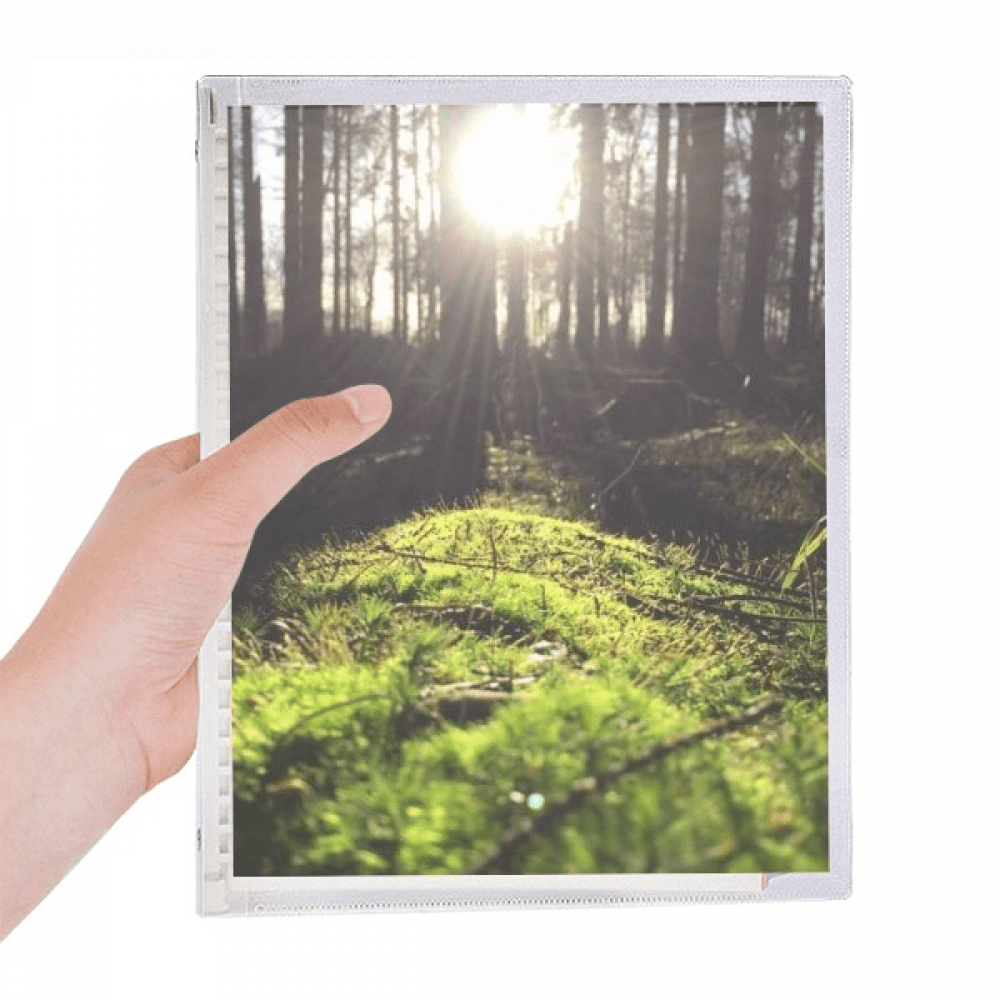 ry science nature scenery notebook loose diary refillable journal ...