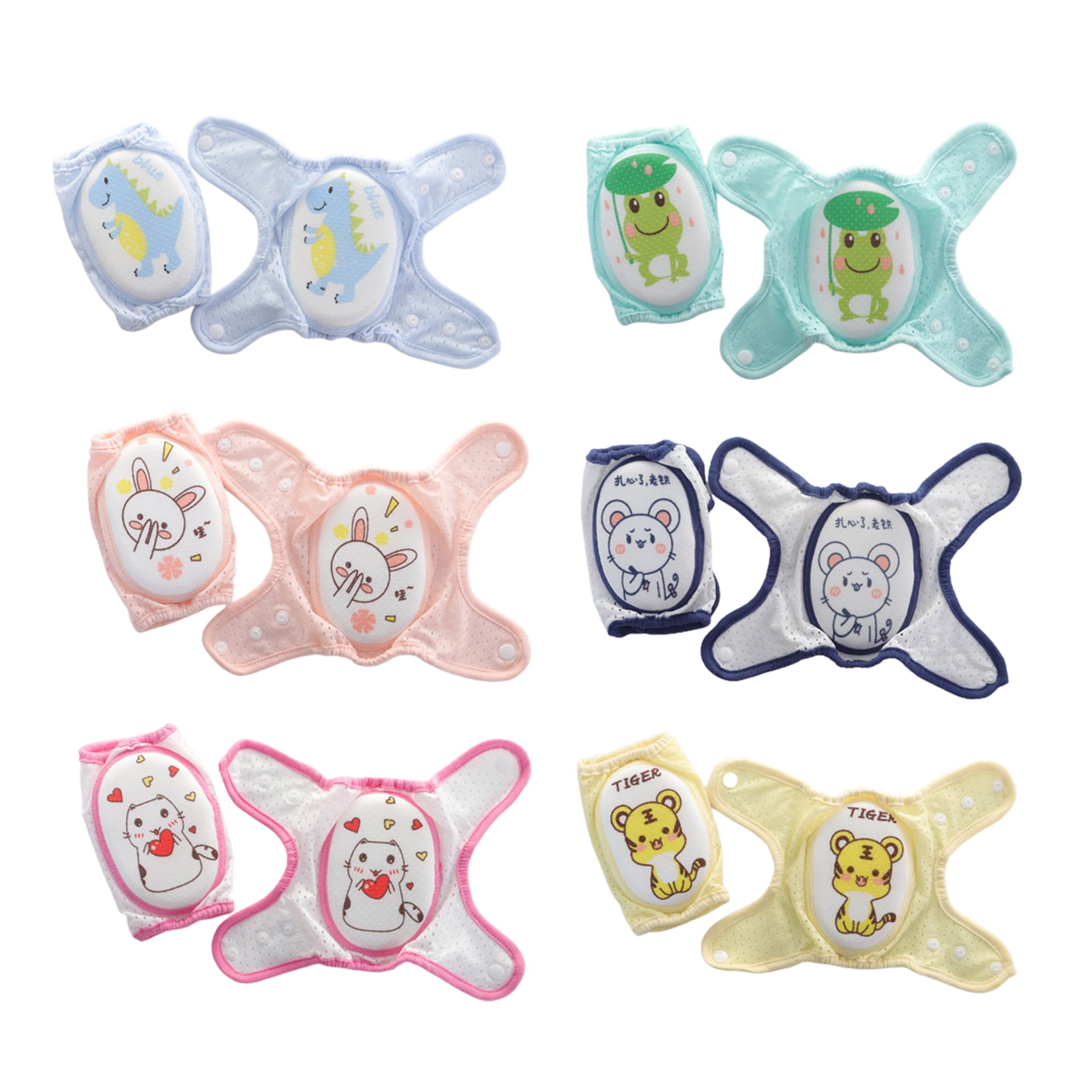rygai 1Pair Baby Knee Pads High Elasticity Breathable Fine Workmanship ...