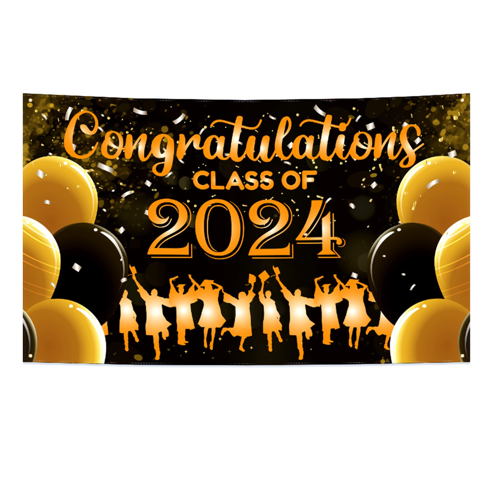 rygai 2024 Happy Graduation Banner Backdrop Graduation Season ...