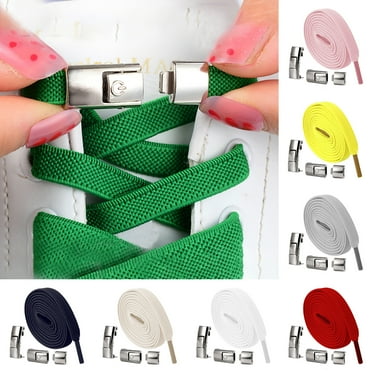 INMAKER No Tie Elastic Shoelaces for Kids & Adults, Silicone Sneaker ...