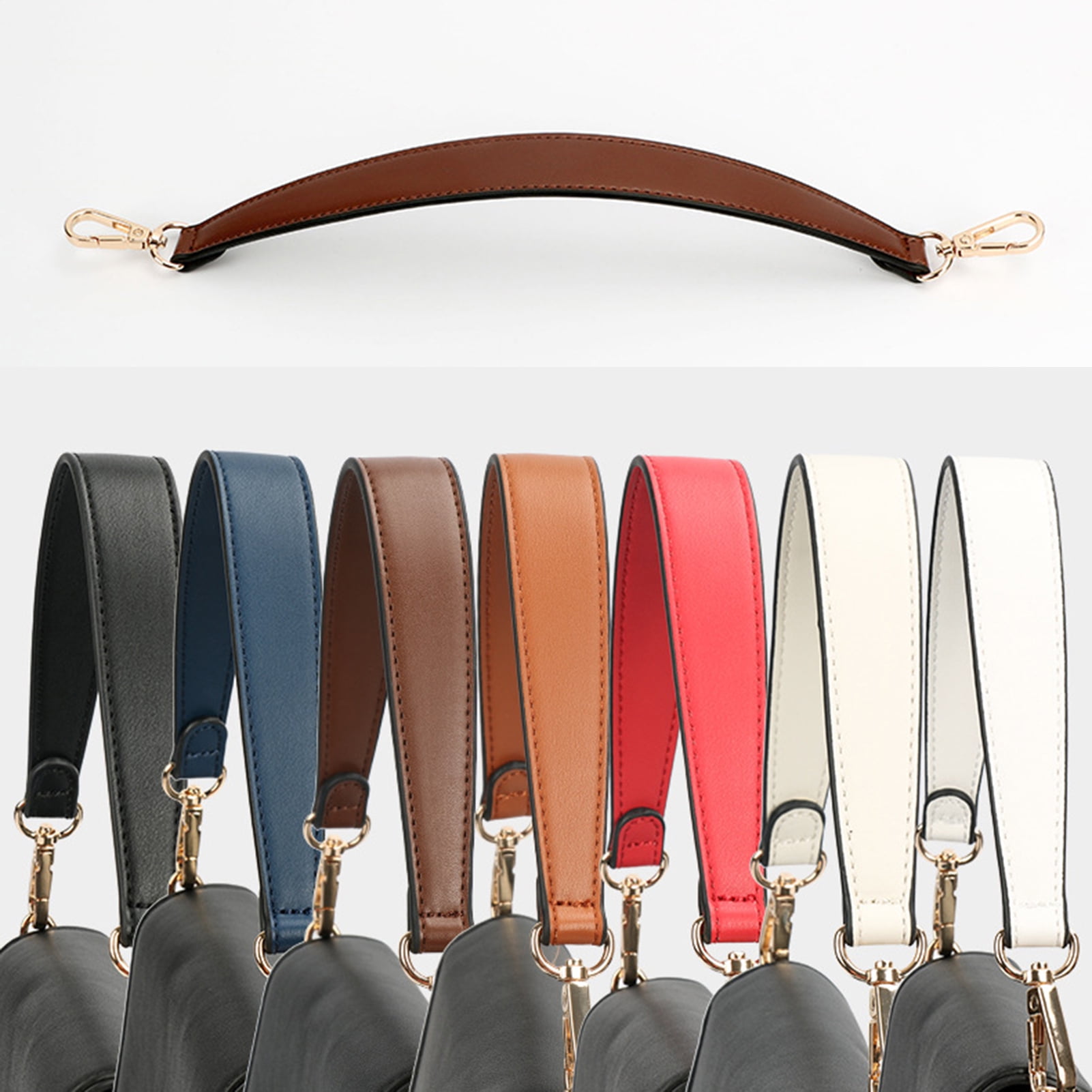 rygai Bag Strap Detachable Wear-resistant Non-fading Fine Plain Grain ...