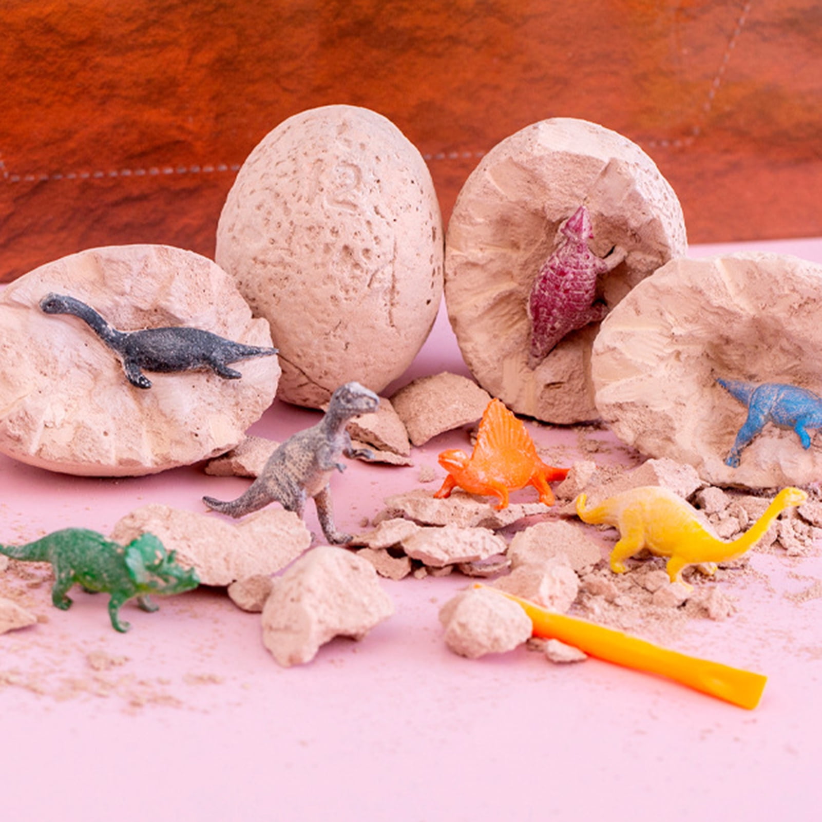rygai Dinosaur Eggs Dig Kit Exquisite Vivid Appearance Archeological ...