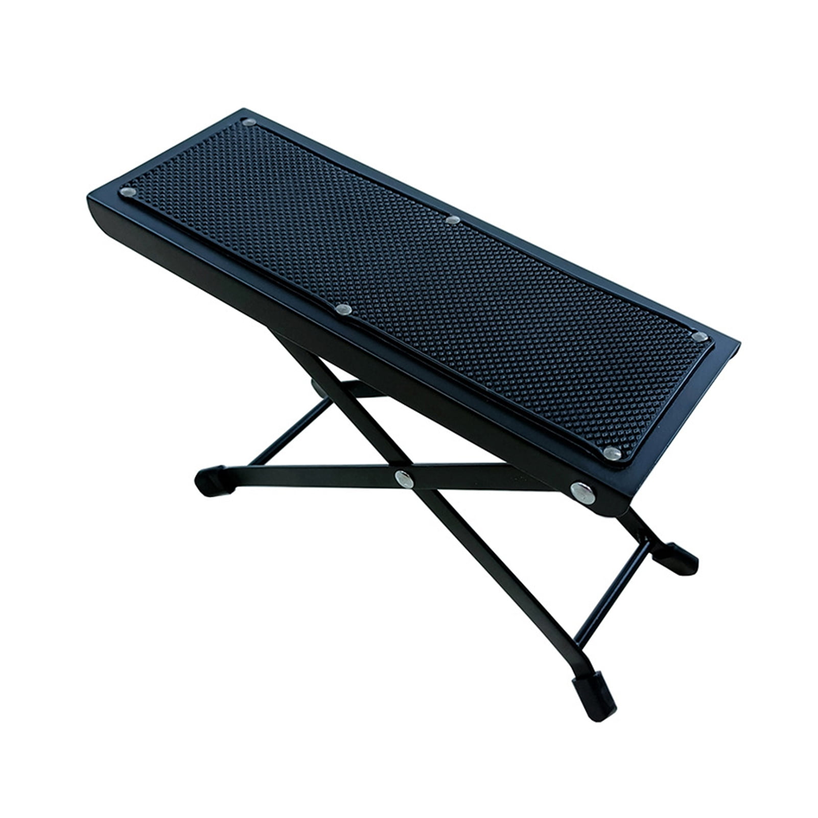 rygai Guitar Foot Stool Height Adjustable Folding Leg Rest with Anti ...