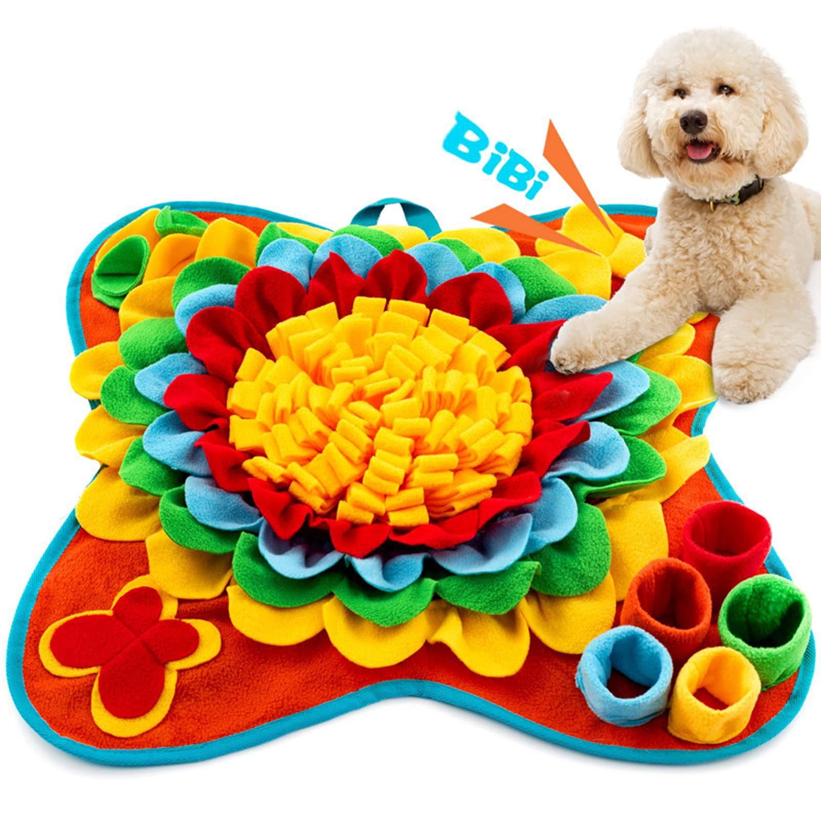 rygai Pet Sniffing Pad Soft Tear Resistant Dog Snuffle Mat with Sound ...