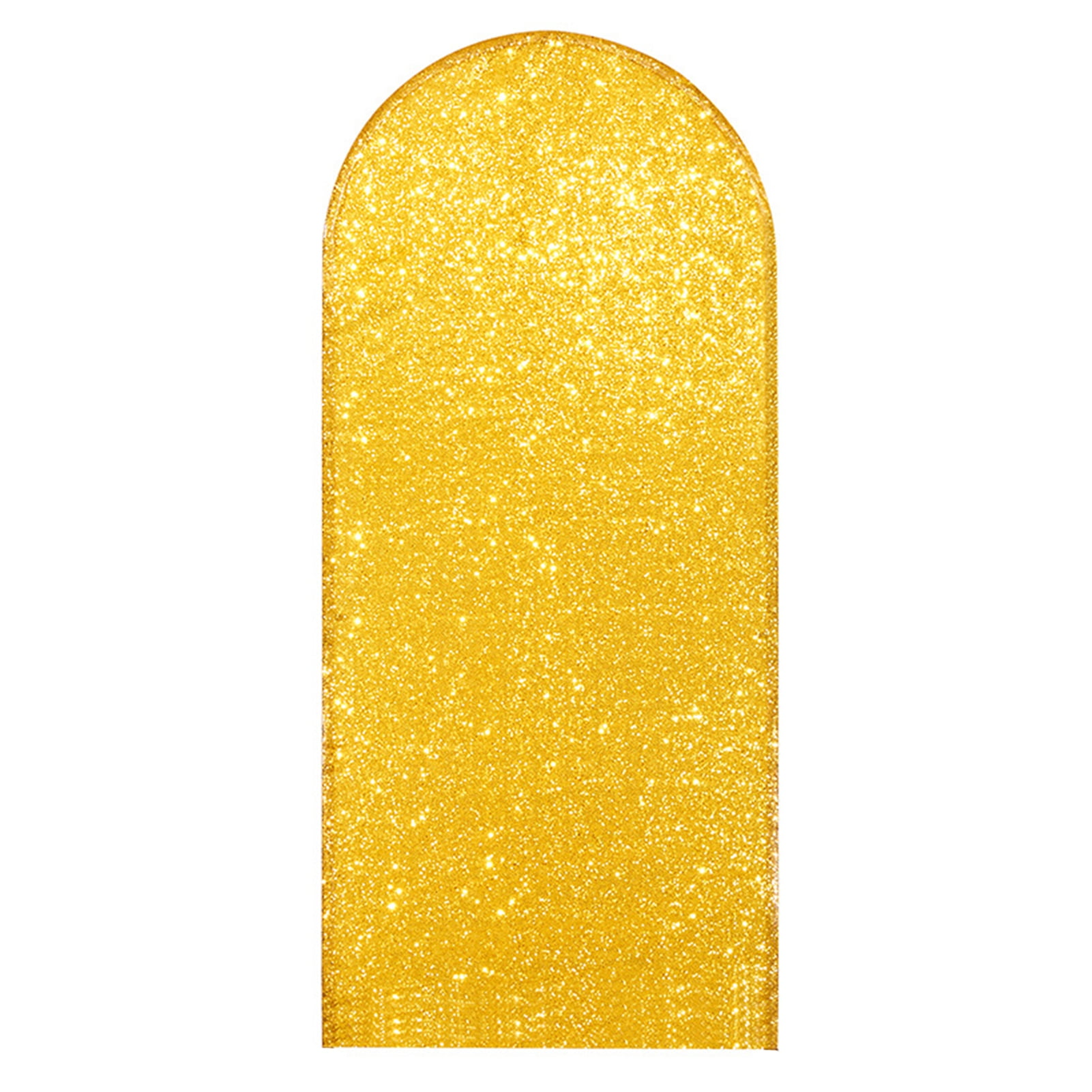 rygai Sequin Wedding Arch Stand Cover Glitter Arch Backdrop Cover Round ...