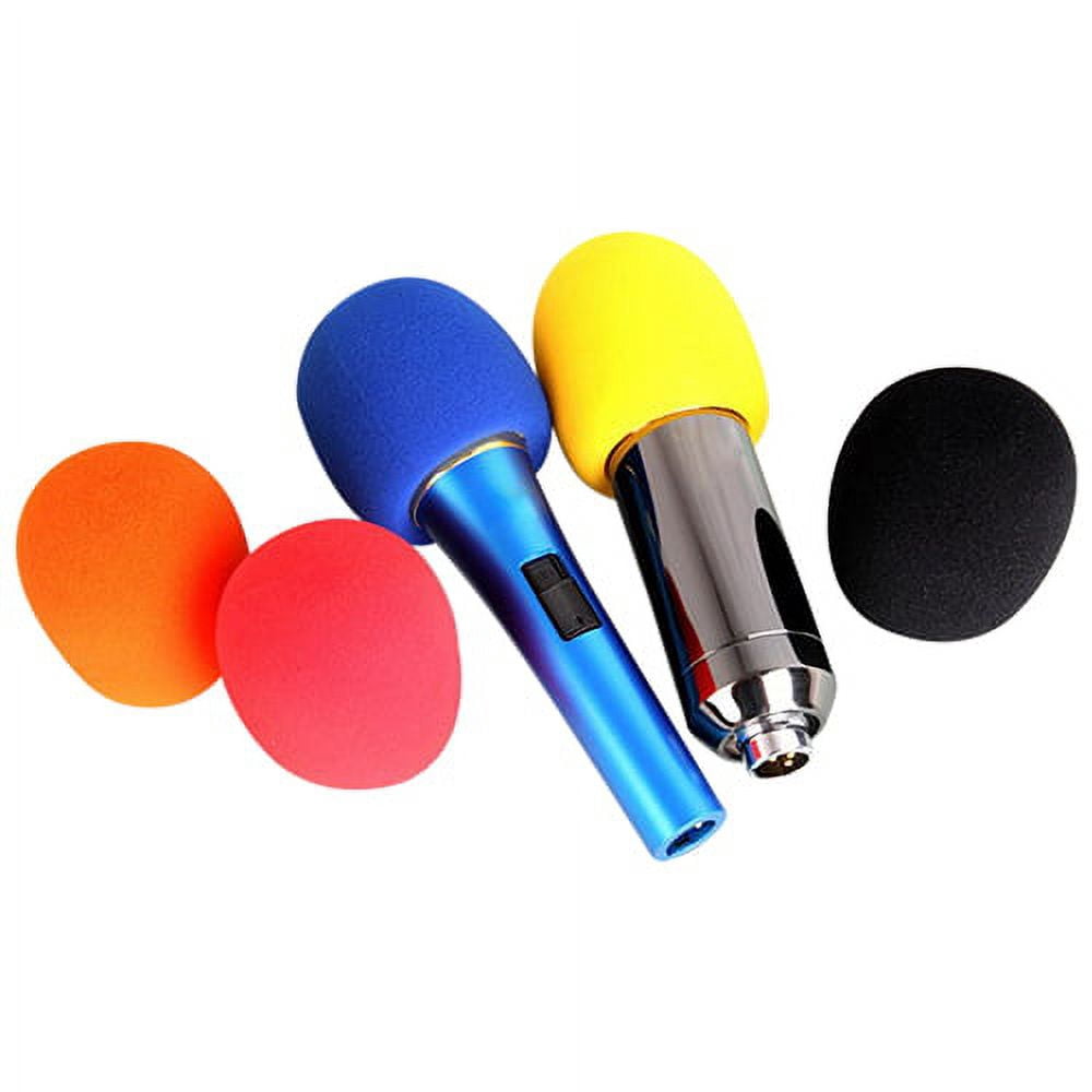 rygai Thickening Microphone Sponge Cover Foam Ball-Type Mic Windscreen ...