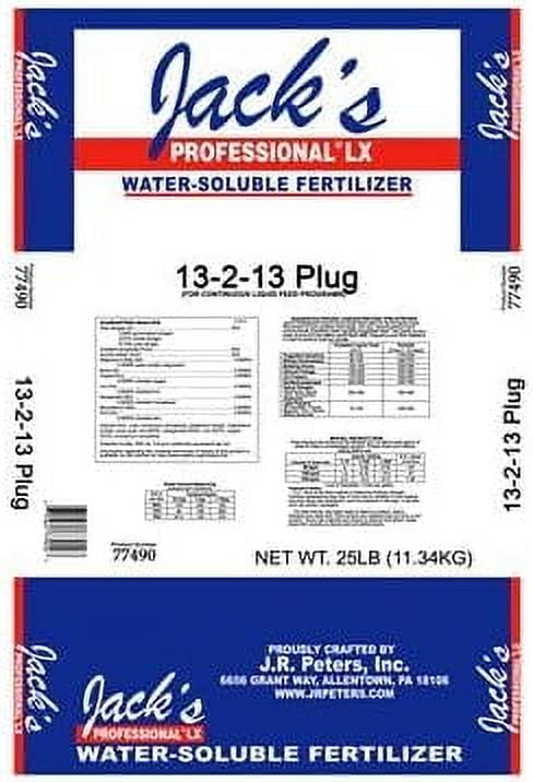 's 13-2-13 Plug Fertilizer 25lb Bag - Walmart.com