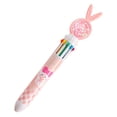 s 7pcs 10 Color Retractable Ballpoint Pen Multi Color in One Ink Pen ...