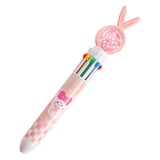 s 7pcs 10 Color Retractable Ballpoint Pen Multi Color in One Ink Pen ...
