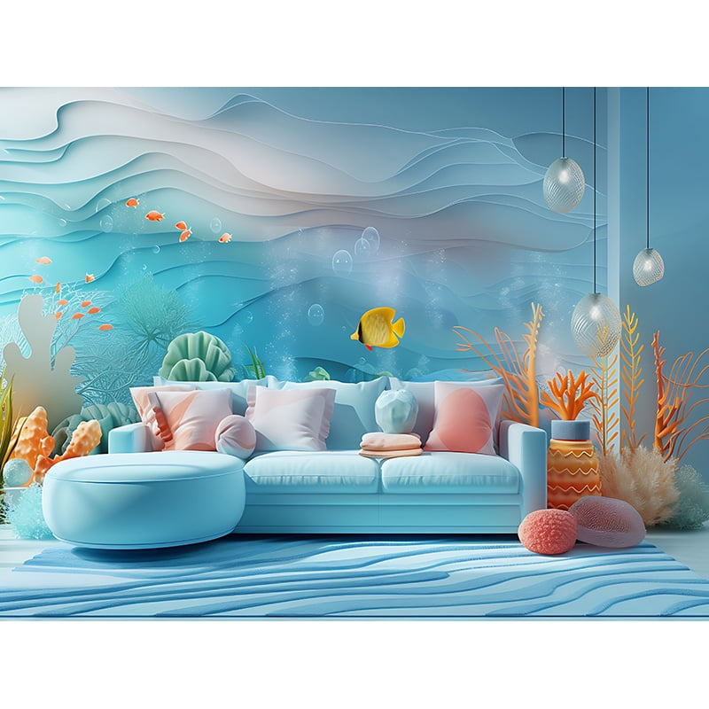 s Birthday Party Photography Backdrops Props Unicorn Colorful Balloons ...