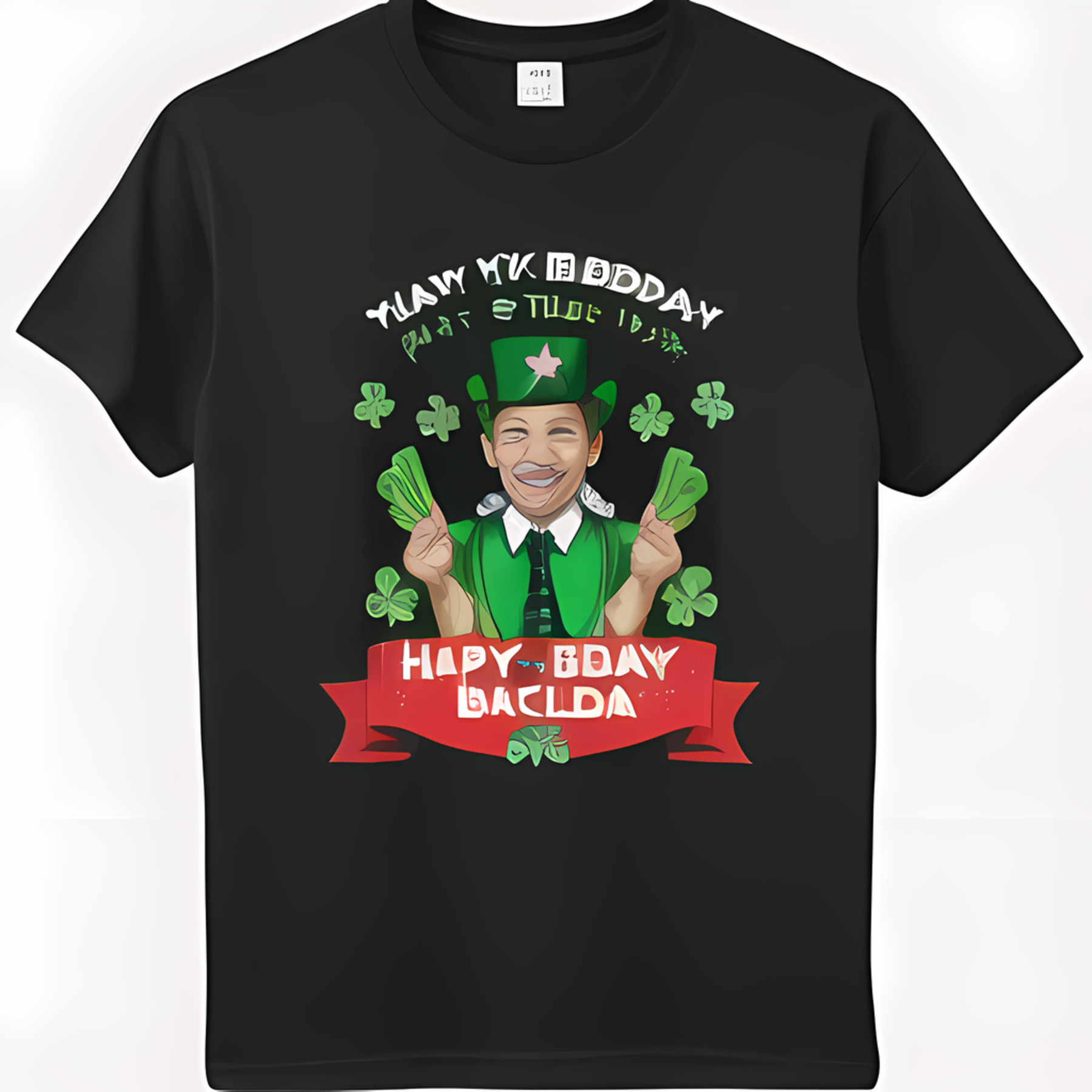 s Day Happy Birthday Boy Vector T-Shirt Design Ultra Realistic with ...