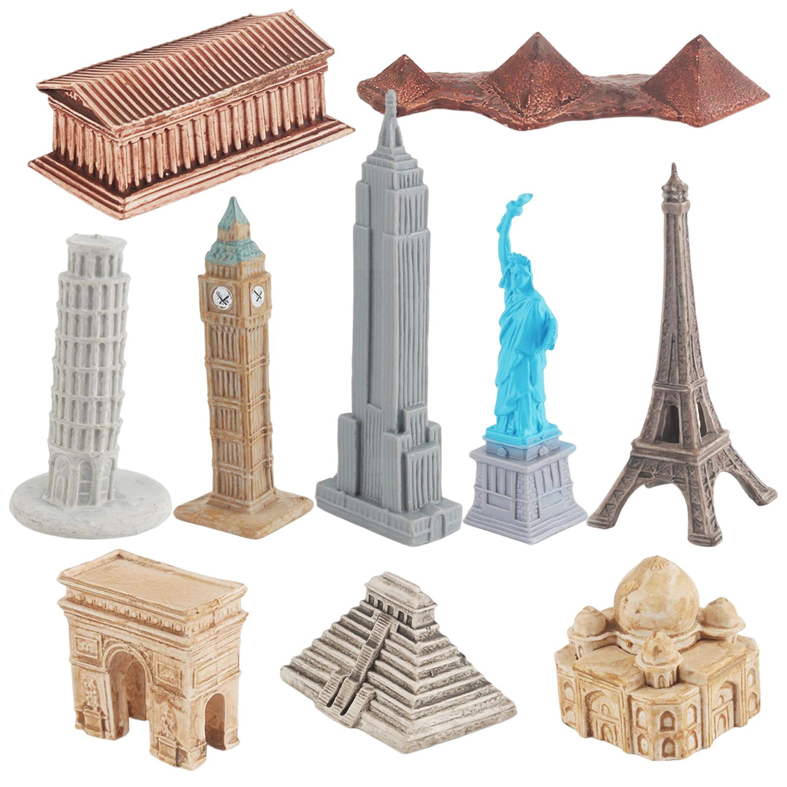 s Landmark Buildings Miniature Model, Child Cognitive Toy, Playset ...