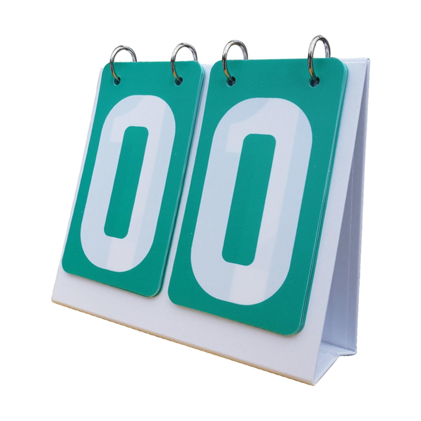 s Scoreboard Scoring Board 2 Digit Tabletop Score Flippers Durable ...