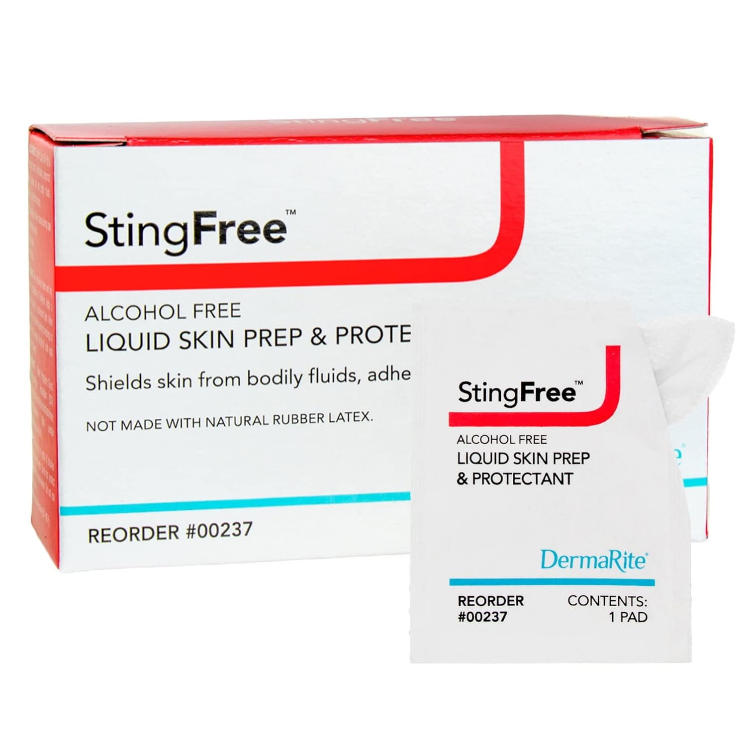 's StingFree, Liquid Skin Prep & Shield - Alcohol-Free Wipes, Shields ...