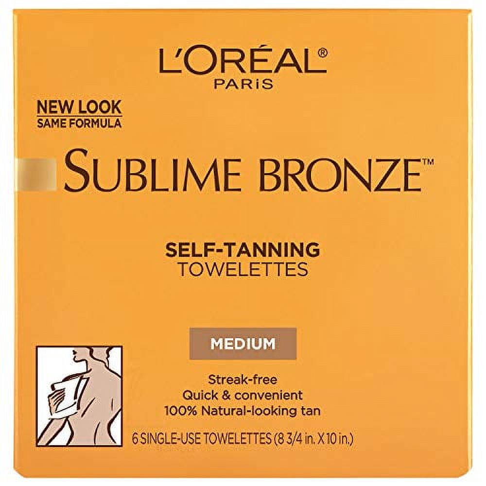 s Sublime Bronze Self Tanning Towelettes For Body (3 Pack) - Walmart.com