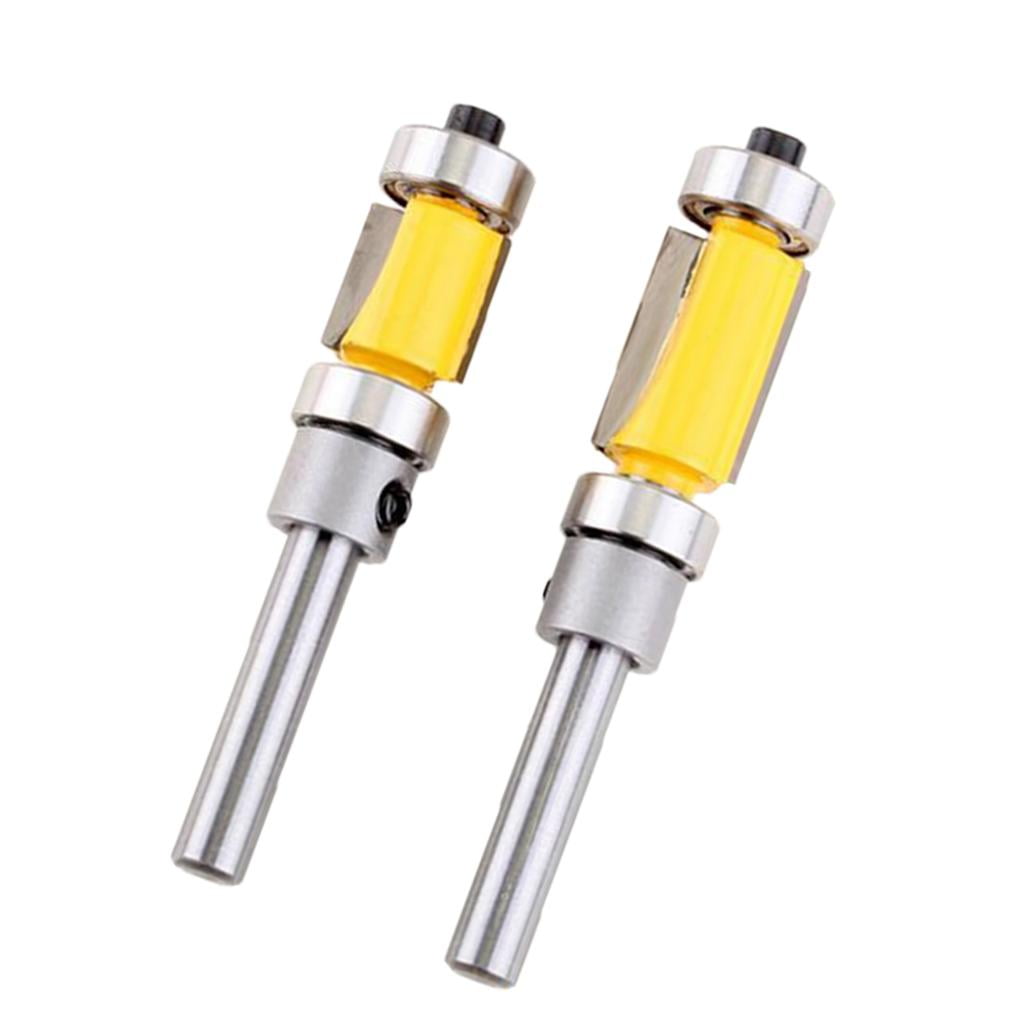 s Upper and Lower Bearing Flush Bits 1/4 inch Features - Walmart.com