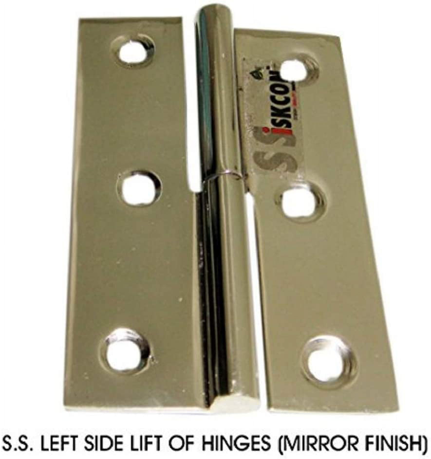 Sugatsune SUR100 Concealed Mortise Hinge, Stainless Steel - 20 x 100 mm ...