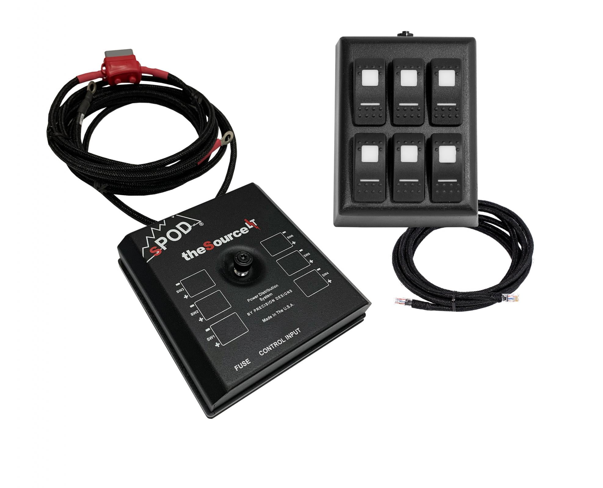 sPOD SL-RAM-36-G SourceLT Universal w Green LED Switch Panel w Battery ...