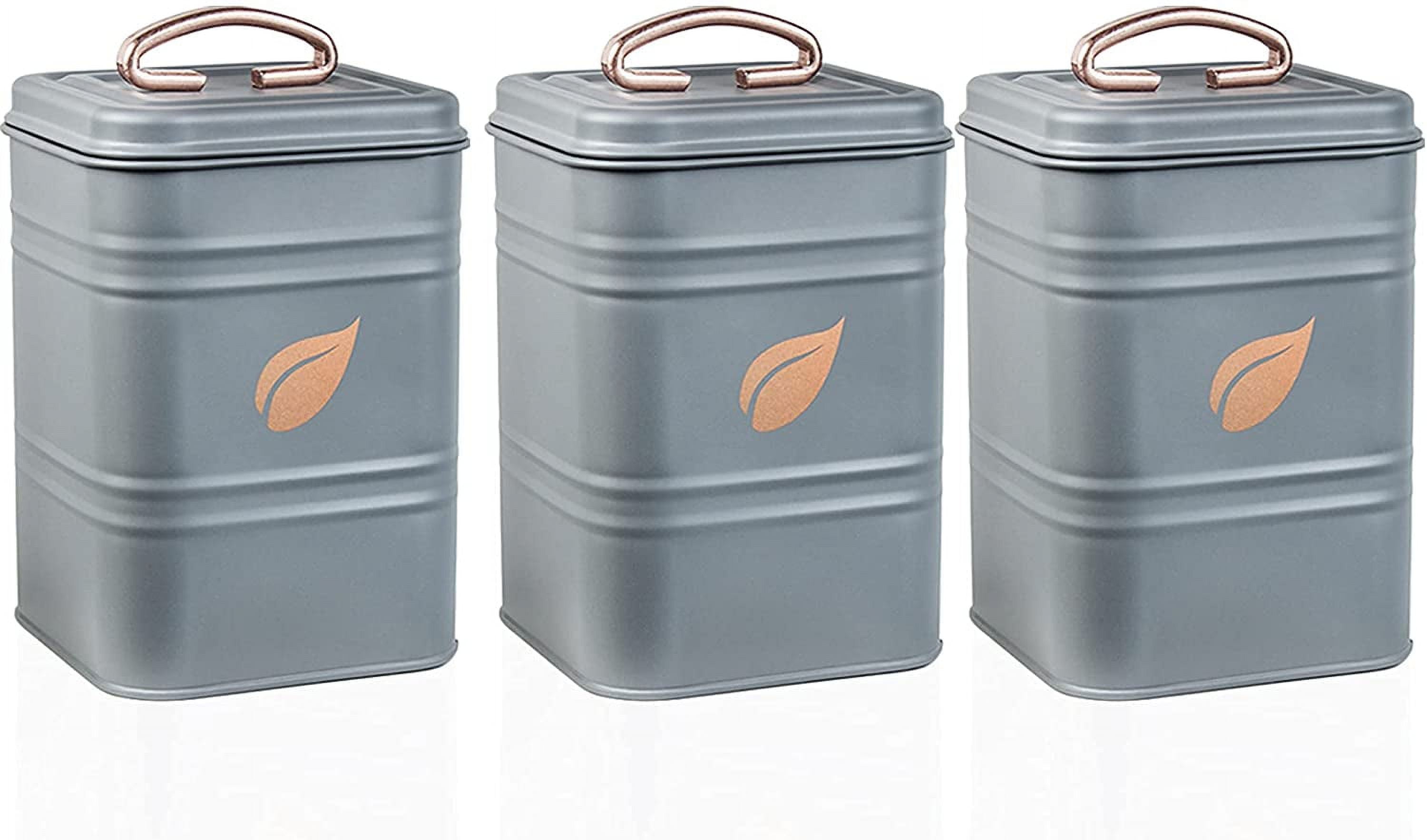 saf-care kitchen canisters - farmhouse grey kitchen decoration of ...